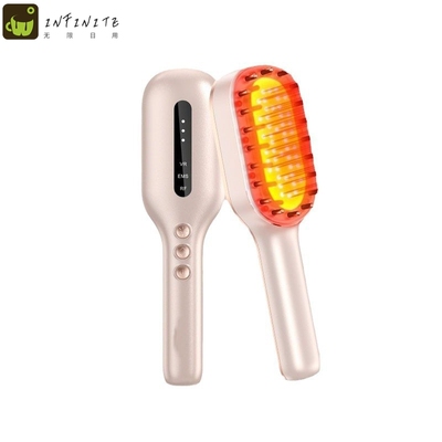 跨境高利润电动按摩生发梳LLLT红蓝光同比生发帽的RF激光生发仪