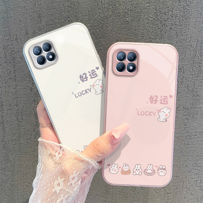 PEAMOO手机壳PEAT00新款PEAM00套OPPOPEAM玻璃外壳OPPOPEAMOO全包OPPOPEAT防摔PEATOO男Reno4ES5G女好运兔子
