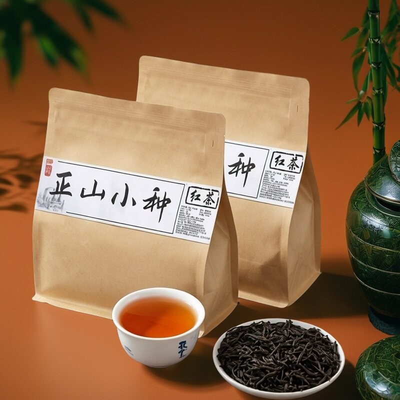 自饮实惠装正山小种500g口粮茶福建武夷一级浓香袋装武夷山红茶