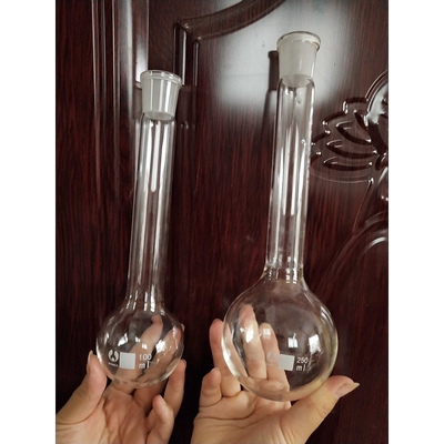 玻璃烧瓶圆底平底反应瓶250ml标准磨口19#24#实验室烧杯