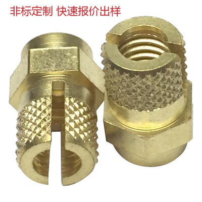 16949认证工厂自动车床走芯机非标生产快速报价出样滚花螺母加工