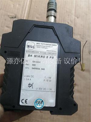 MSC德国原装BK MIKRO 8断刀监控器检测传感器拆机实(议价)