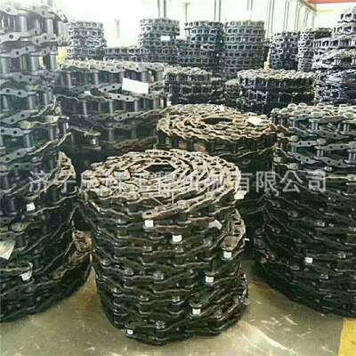 挖掘机链条E325B E324D托链轮 支重轮链轨节引导轮 钩机履带板