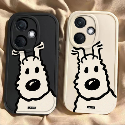 探头小狗oppok11手机壳新款oppok10pro可爱K10活力版oppk9x软硅胶套k5全包防摔opopk3/k7卡通k9s高级感k1男女