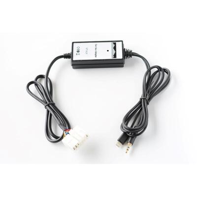 适用丰田佳美2.46碟凌志IS200IS300AUX数码碟盒5+712孔插头