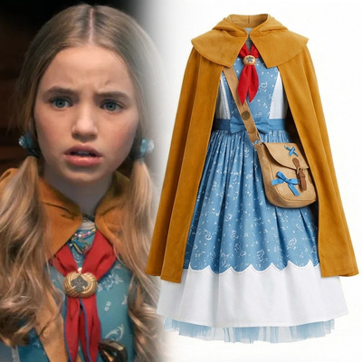 怪奇物语5cos服霍莉·惠勒HollyWheeler儿童表演服万圣节公主裙
