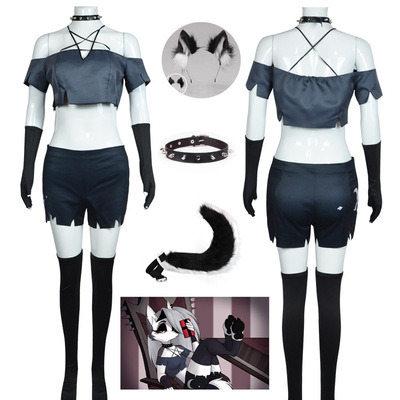 极恶老大cos服HelluvaBos地狱客栈loona露娜cosplay服装角色扮演