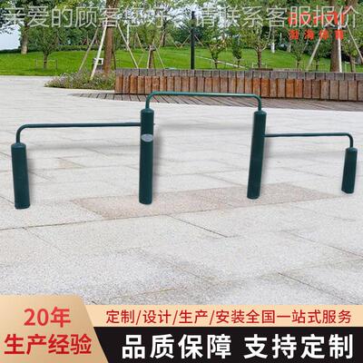 室健外身器材三联压腿器外户器小85350区公园老年压腿架体育材运