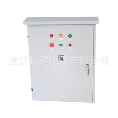 水V配泵风机控制箱 潜水排污电箱三7.5KW相380电机控制箱星三角控
