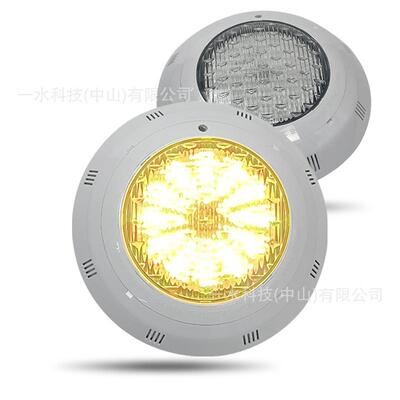 壁挂泳池灯IP68防水单色RG线遥控无手I蓝牙WI机F水下灯泳94532池