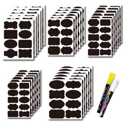 Blackboard sticker stickers Waproof large bottle of seasonin