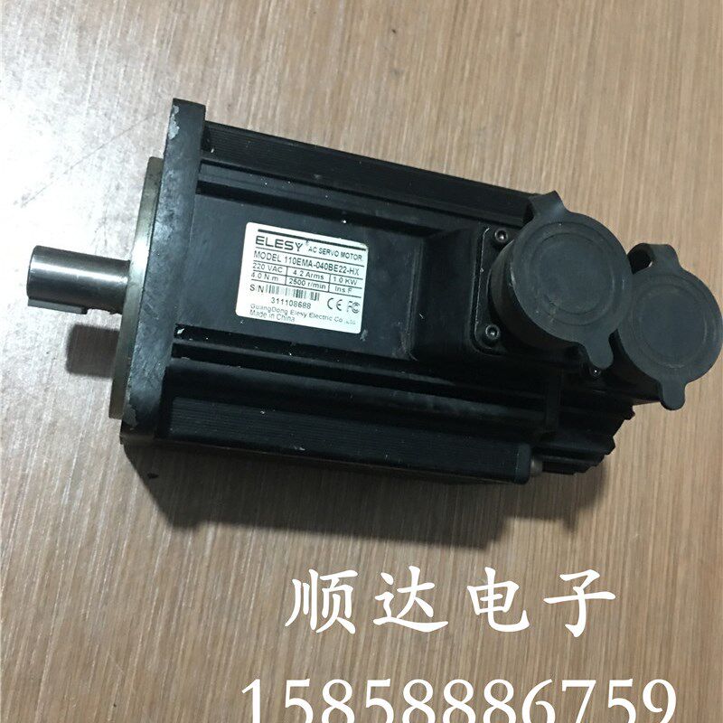 ELESY伺服电机j110EMA-040BE22-HX 1KW 拆机现货质量保证实物_虎窝淘
