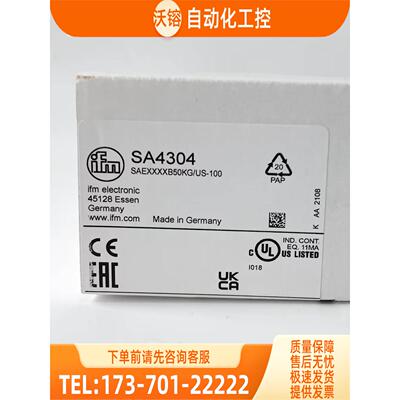 IFM SA3010 SA5000 SA4304 易福门传感器【议价】