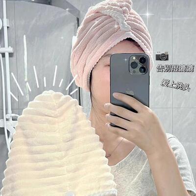 Quick-Dry Hair Turban for Women - Double Layered, Extra Thic