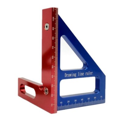 Woodworking Scribing Gauge Scriber Square Protractor,YAlumin
