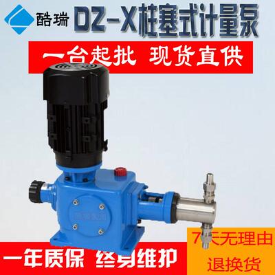 DZ-X 压塞计量泵 不/锈钢2柱塞高计量泵 精准加药柱柱塞式计量泵