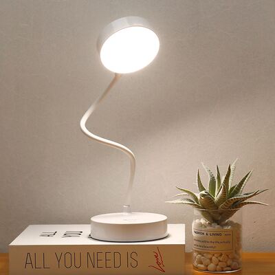led light usb charge desk lamp foldable reading student跨境