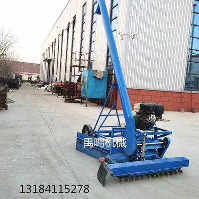 马收粮机机LYY柴油粒机地面摊晒收玉米路小麦的器