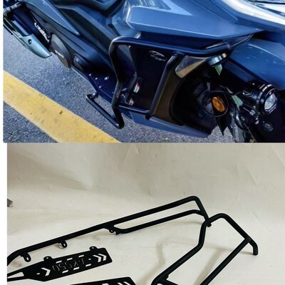 适用于光阳AfK550改装护杠 ak500 护杠保险杠车身防摔杆配件