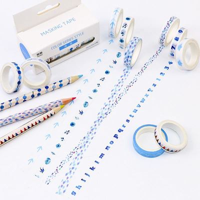 极速10Pcs/Set Cute Washi Tape Set Kawaii MYasking