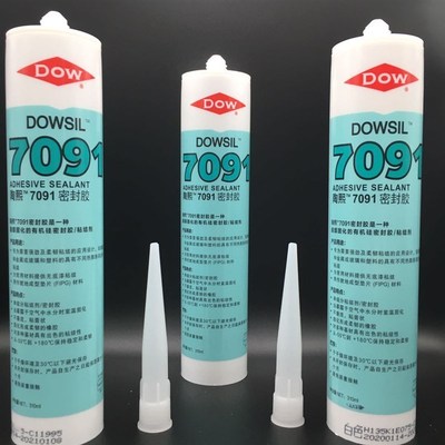 dowsil陶熙7091wled中性E防水密封胶玻璃胶白色粘接密封胶