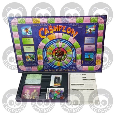 CASHFLOW 101, Rich Dad, how to Hget out the rat race