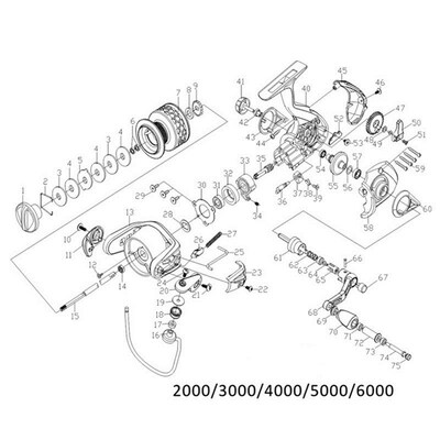 Kowloon Freshwater Carp SpinniBng Fishing Reel Saltwater Max