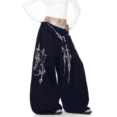 Men's Casual Loose-Fit Drawstring Pants