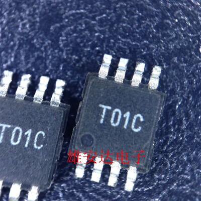 丝印T01B LM75BIMM-3 LM75BIMMX-3 数字温度传感器 MSOP8全新原装