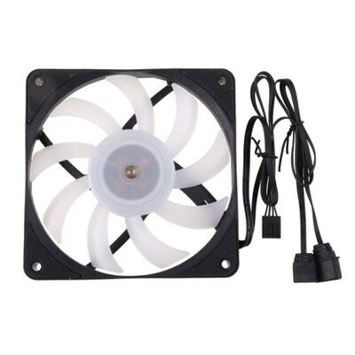 Adjustable Speed Radqiator SFDB Bearing PWM 12cm 4Pin Cooler