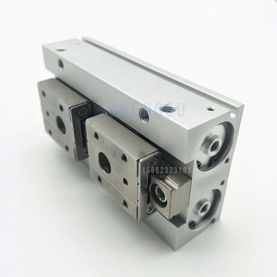 SMC型薄型气爪手指气缸MHF2-8D-12D-16D-20-8D1-12DQ1-20D2-R MHF