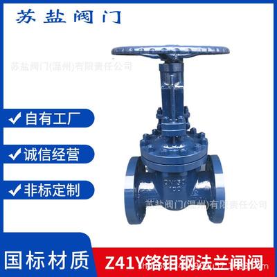 Z41Y-16I25V国标高温铬钼钢20CrMoV高压手动明杆导热油蒸汽闸阀