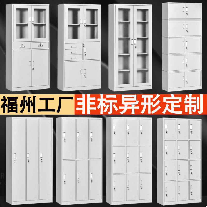 福建闽科文件柜铁皮柜钢制办公储物柜抽屉式档案柜资料柜厂家批发