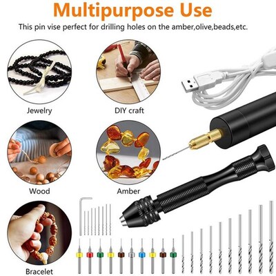 Electric Hgand Drill Set for Resin Casting Mold, Electric Ha