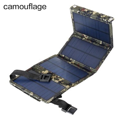 Foldablde 20W USB Solar Panel Portable Folding Waterproof So