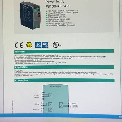 可维修PS1000-A6-24.20 倍加福电源模块，正品议价
