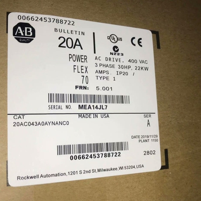 AB变频器20AC043A0AYNANC0 议价【议价】