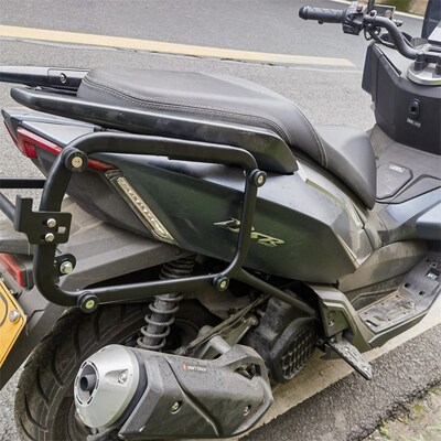 适用於台荣机车荣150铝合金三箱DSCR侧箱TR150T-7改装铝合金边箱