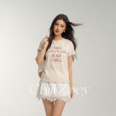 CHILLZOEY上野书缎面半裙