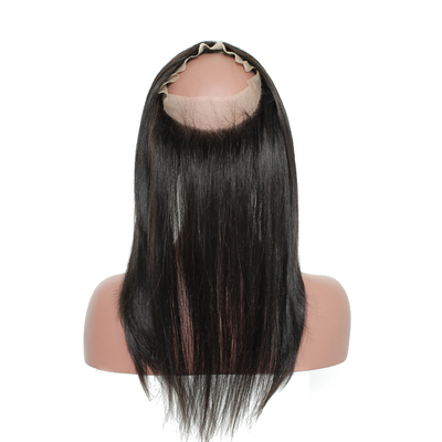 极速360 l ace frontal closure straiFght wave humanhair closu