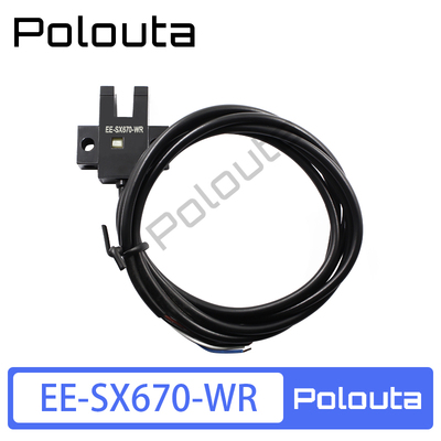 新品EEb-SX670A-WR U槽L型光电开关 带线限位原点传感器