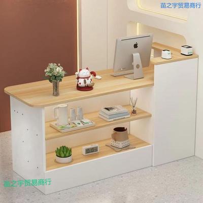 公司前台接待台吧台收银台饭店超市服装店柜台来宾视角