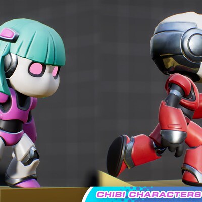 新品Unrealh - Chibi Characters 4.15 - 4.26