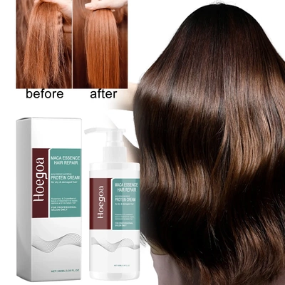 角蛋白免洗护发素修护受损分叉