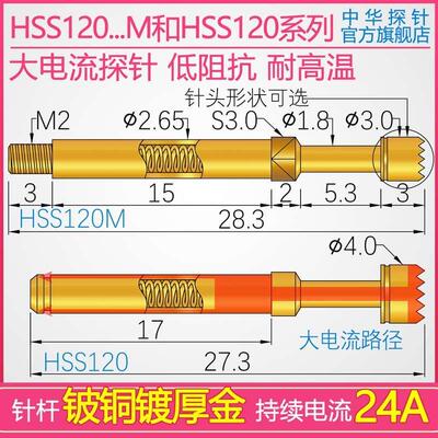 大电流探针 HSS120 ≤24A HRS120测试 CP265-H3.0-M2 R113-30-M2