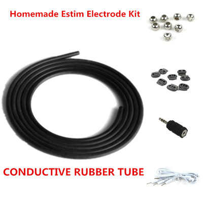 新品Homemade E-stinm DIY Electrodes CONDUCTIVE RUBBER TUBE K