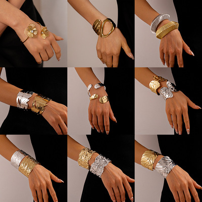 欧美跨境新款轻奢手镯