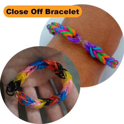 极速500pcs 11x6mm Transparent Loom Rubber Bands S CVlips for