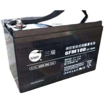 三瑞蓄电池12V65AHp 6FM65U-X  直流屏UPS电源 基站太阳能 用