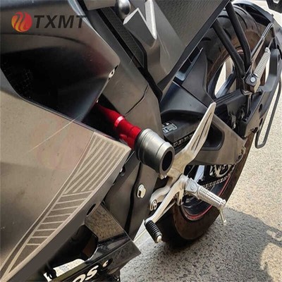 适用雅马哈 YZF R15 V3 改装摩托车车身防摔块T发动机防摔棒保护